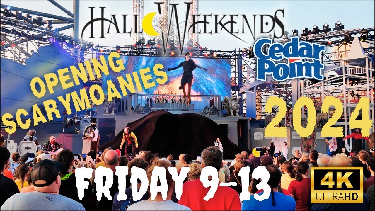 Cedar Point Halloweekends | Opening day SCARYMOANIES - YouTube