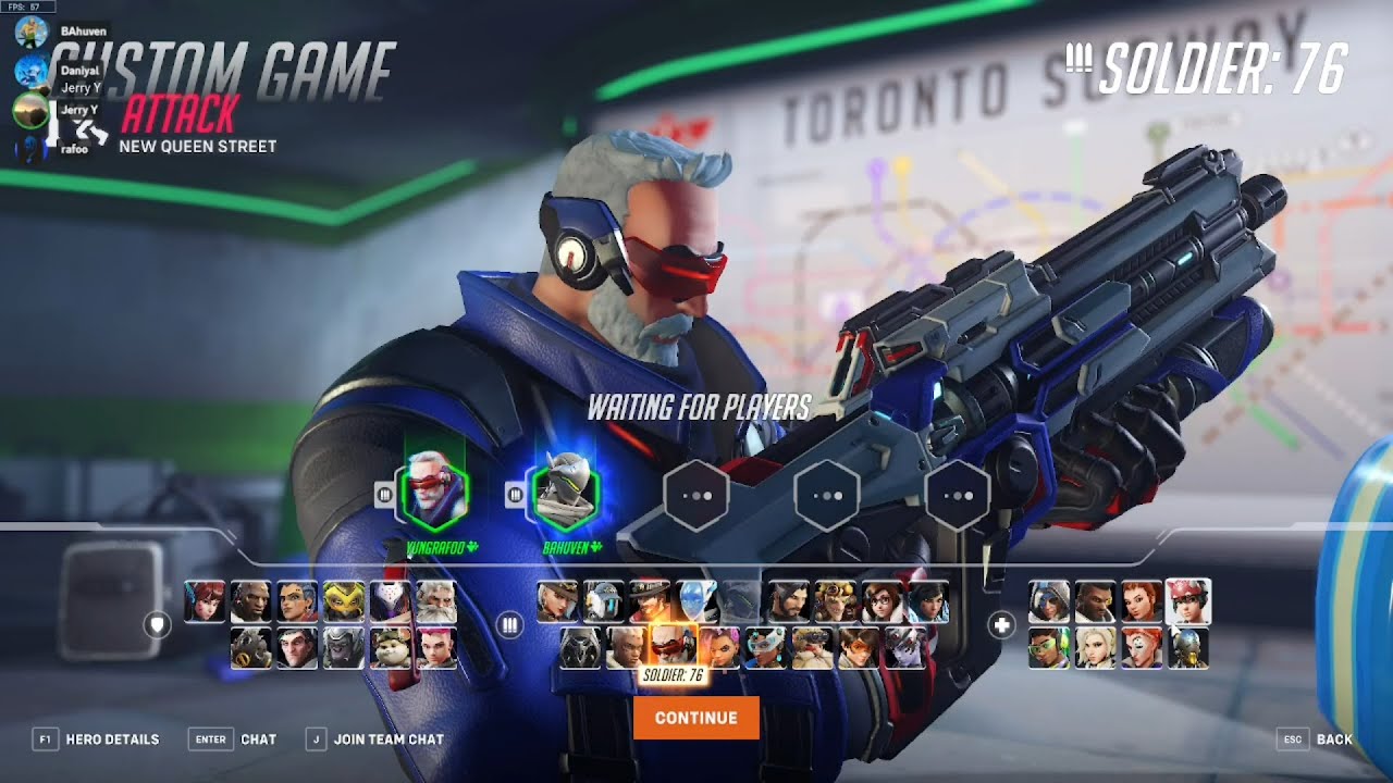 My first time playing Overwatch | Custom game - YouTube