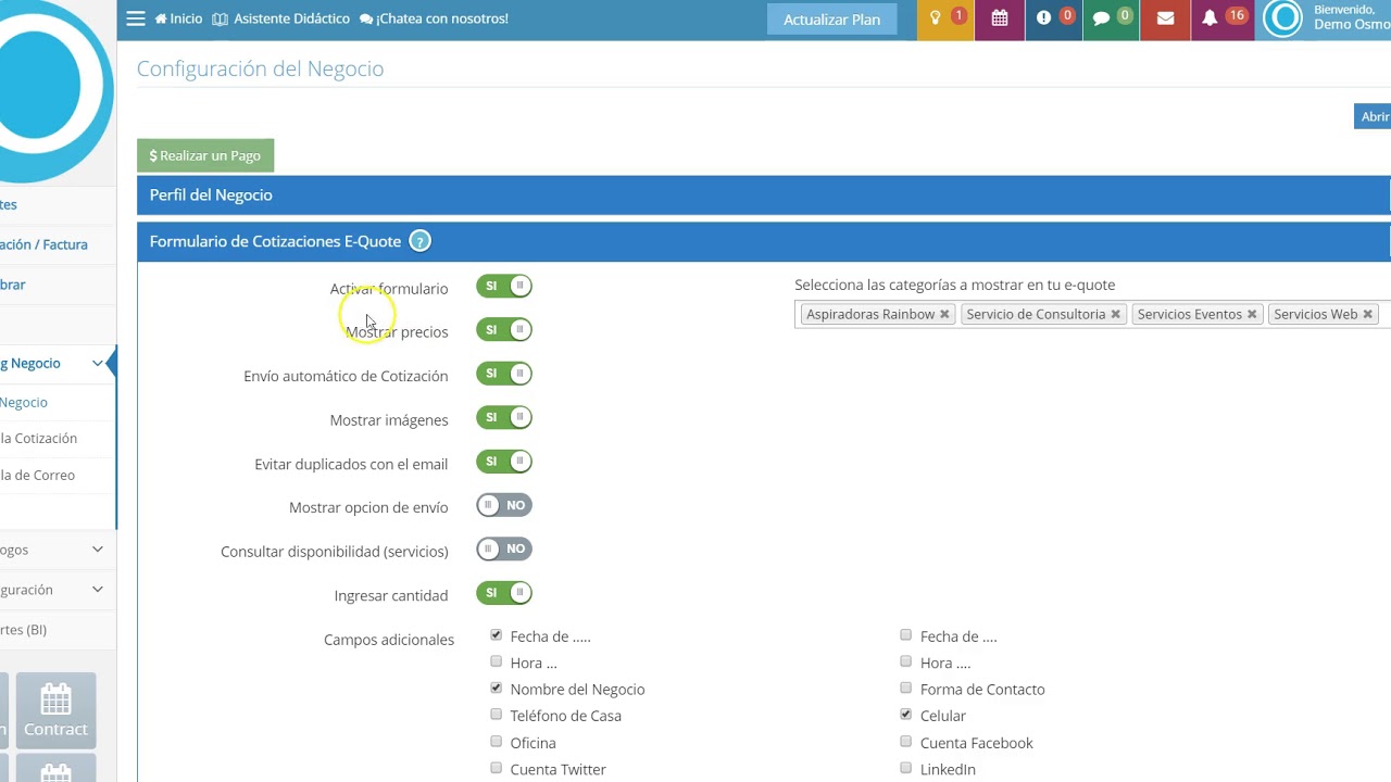 21. Configuración eQuote - YouTube