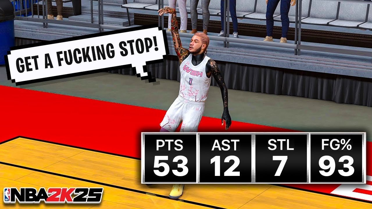 THE GREATEST OFFENSIVE PERFORMANCE IN PRO-AM ON NBA 2K25 BUT IT WASNT ...