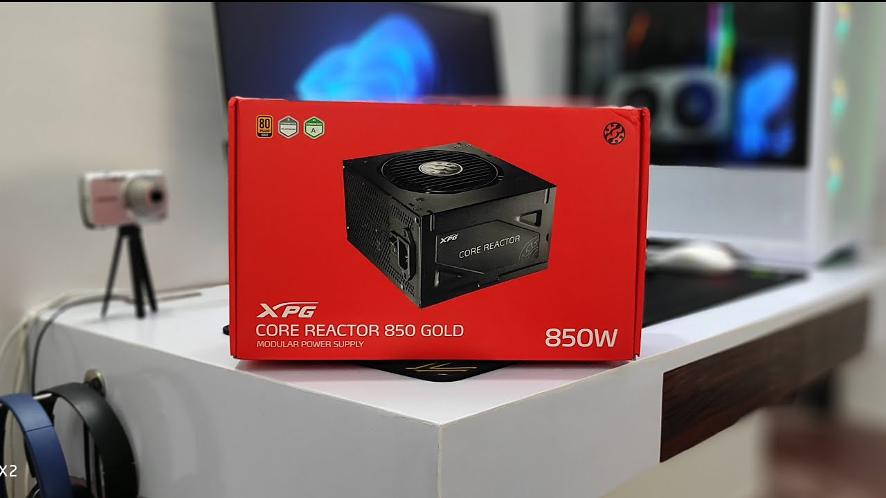XPG Core Reactor 850w gold & My PC Studio Experience - YouTube