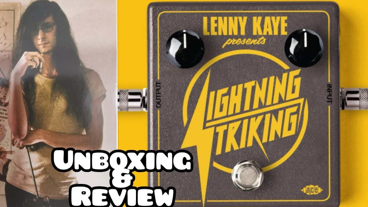 Lenny Kaye presents Lightning Striking Unboxing & Review - YouTube