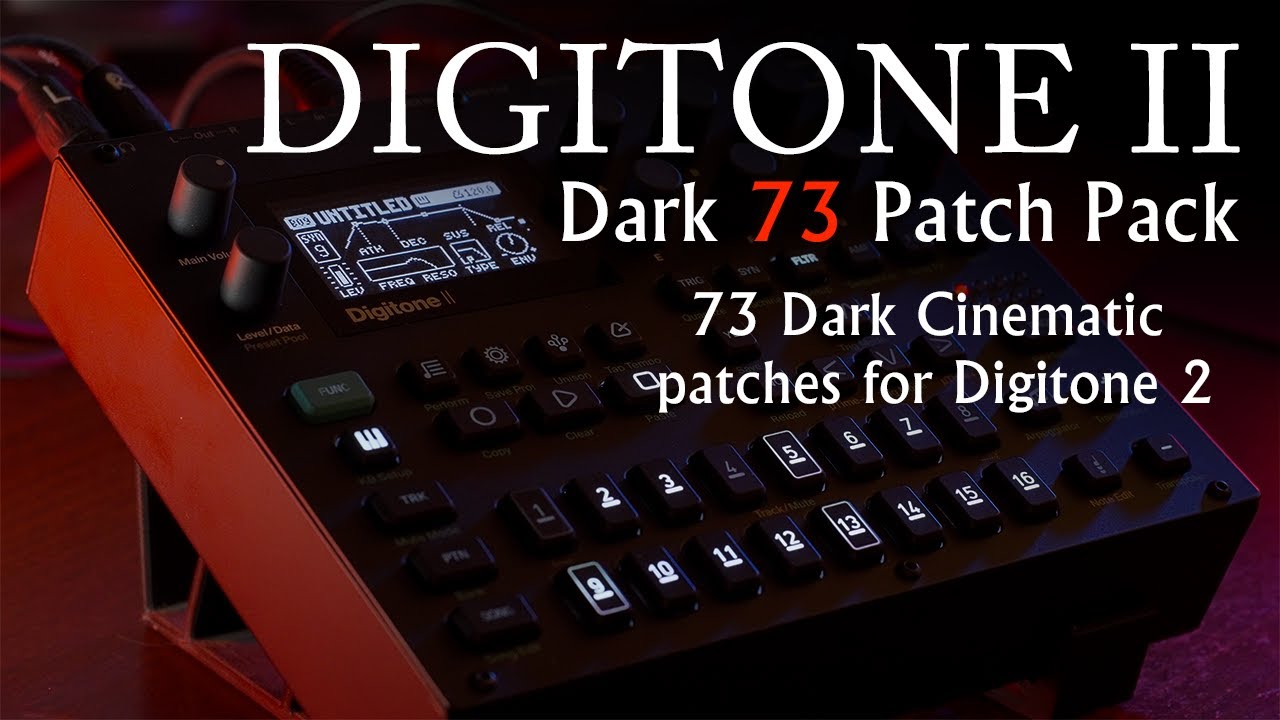 Digitone II - Dark 73 Patch Pack - YouTube