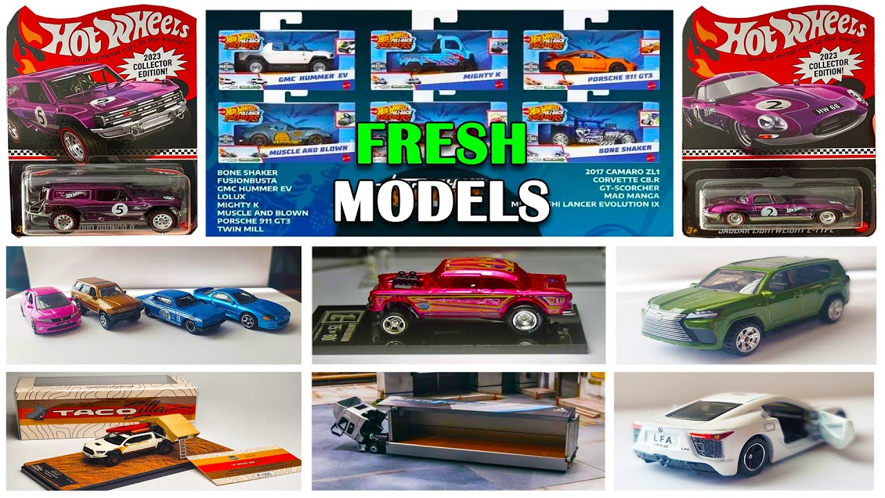 Preview - Matchbox New Models, HW 1:43 Pull Back Speeders, New Mail-ins ...
