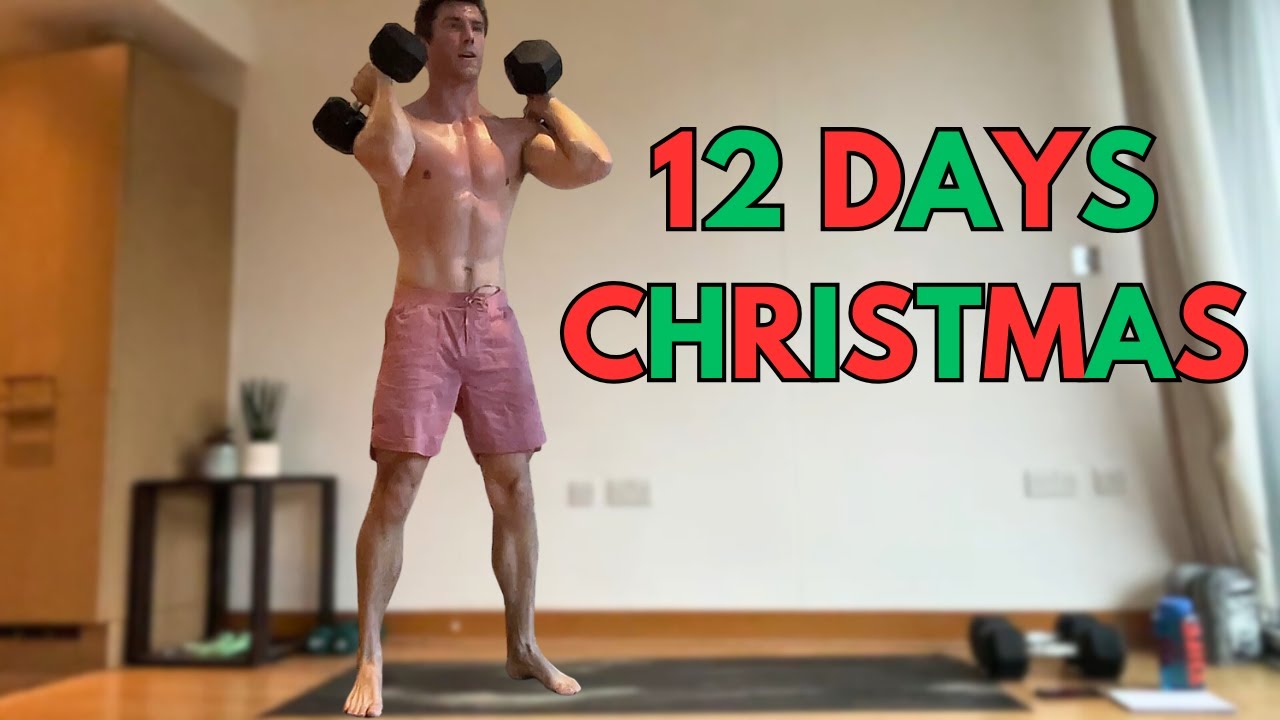 12 Days Of Christmas | Intense Total Body Conditioning At Home - YouTube