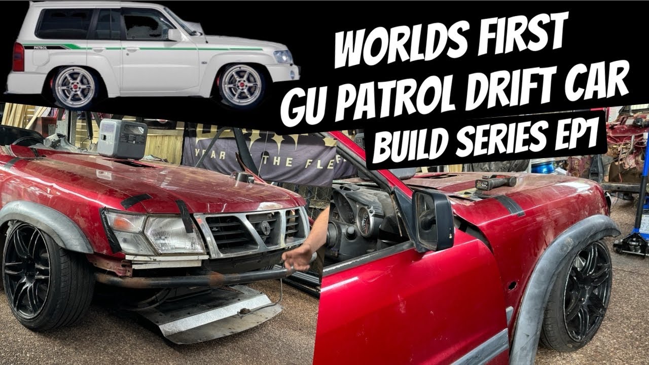 Ep1 GU PATROL drift car build \370z X patrol/ - YouTube