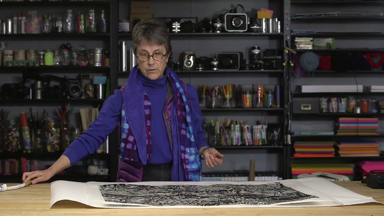 Barbara Putnam, Printmaker - YouTube