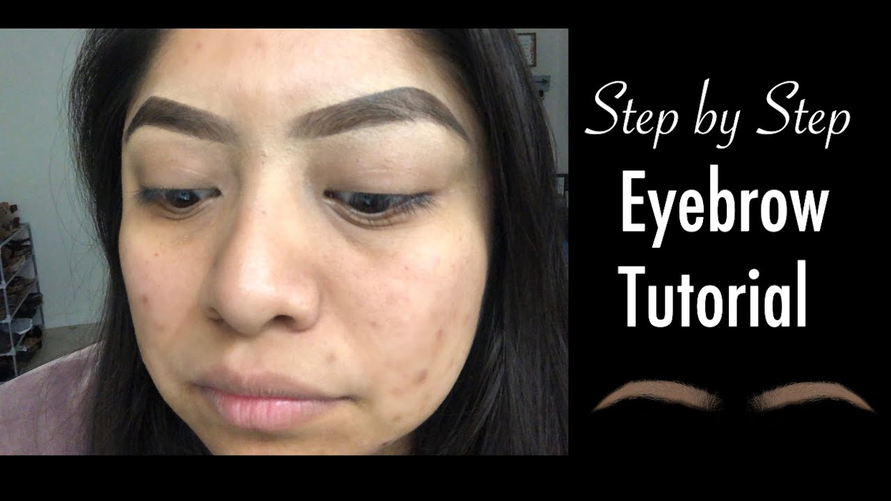 Step By Step Eyebrow Tutorial!! 🙌🏼 - YouTube