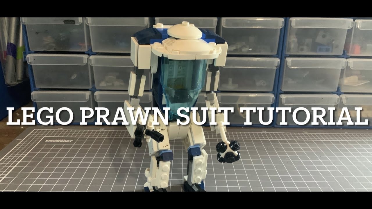 LEGO subnatica prawn suit tutorial - YouTube