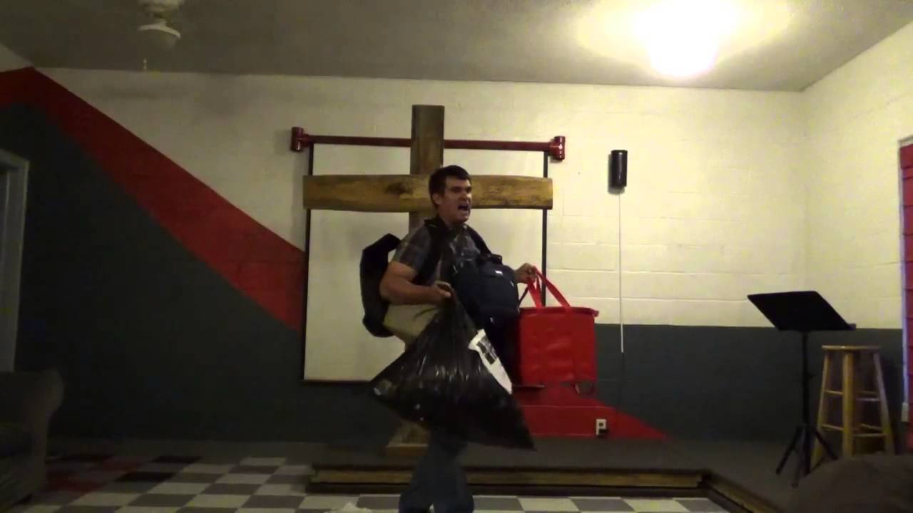 Spiritual Baggage Demonstration 7-25-14 - YouTube