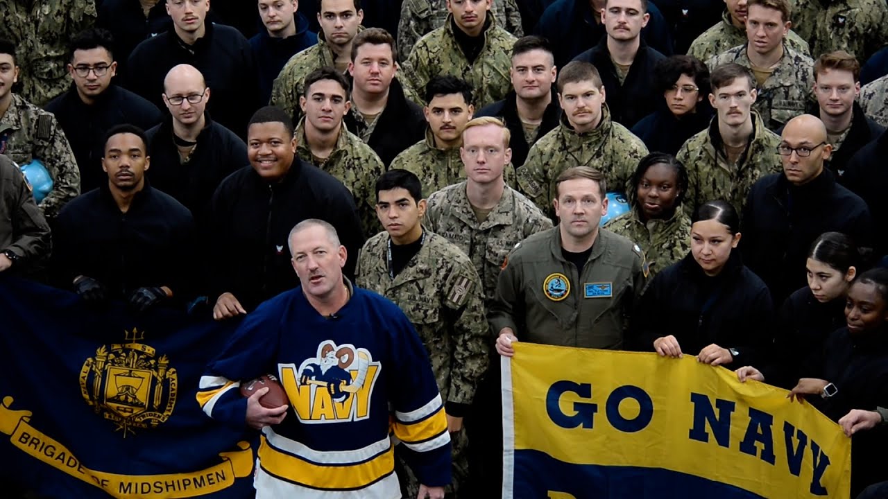 USS Theodore Roosevelt 2022 Army-Navy Spirit Spot - YouTube