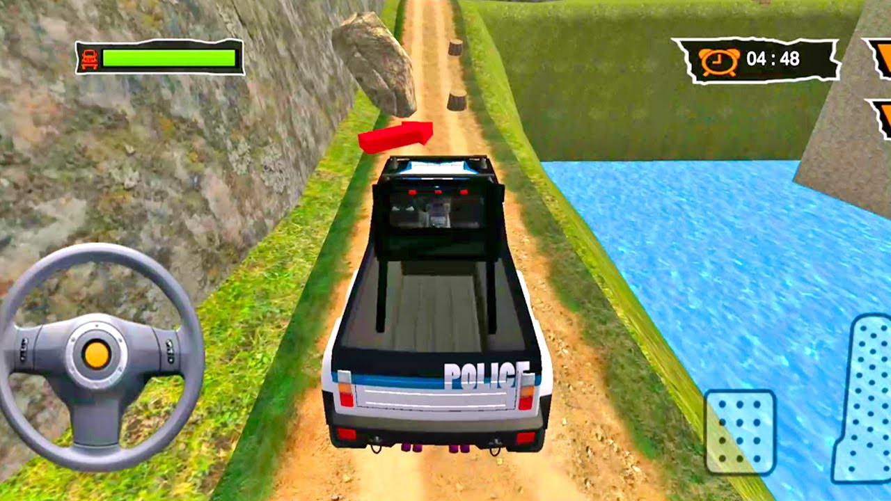 Motor Police Jeep Offroad Mountain Driving Game | Police Jeep Racing ...