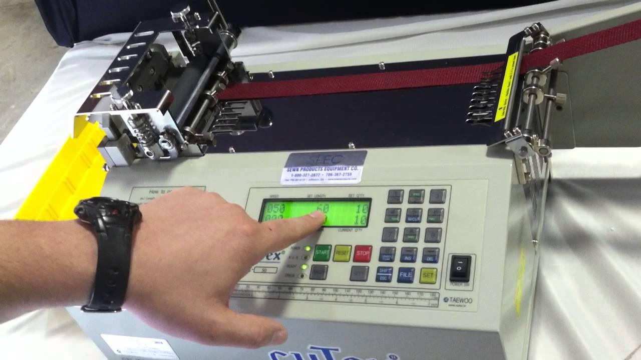 Cutex TBC-50 Strip Cutter from SPEC - YouTube