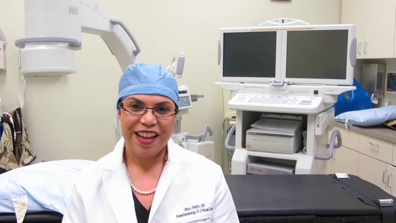 Dr. Uhuru Smith Discusses Anesthesia Options for Total Joint ...