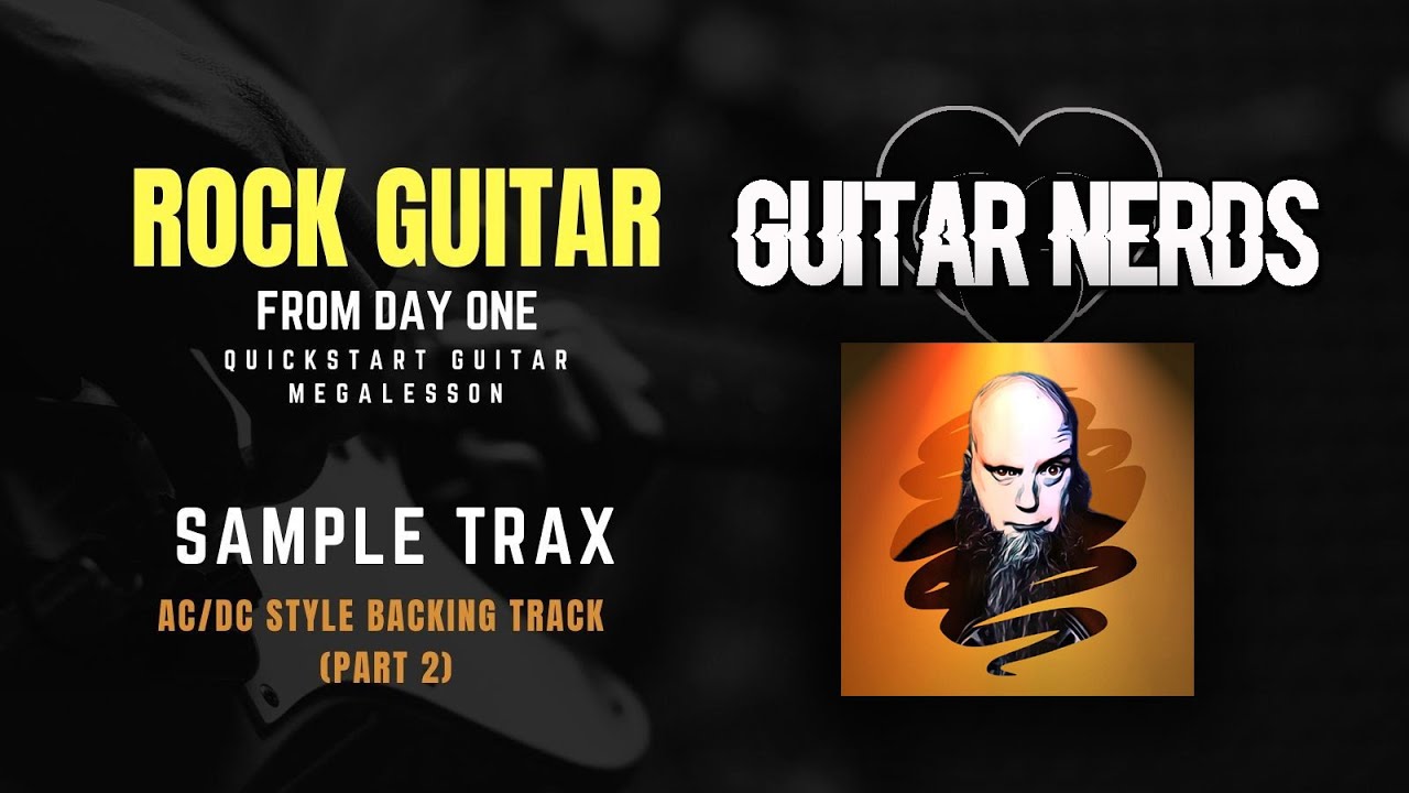 Rock Guitar From Day One [Sample] Backing Track #2 (AC/DC Style) - YouTube Music
