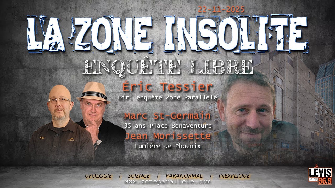 La Zone Insolite Enquête libre Marc St Germain - YouTube