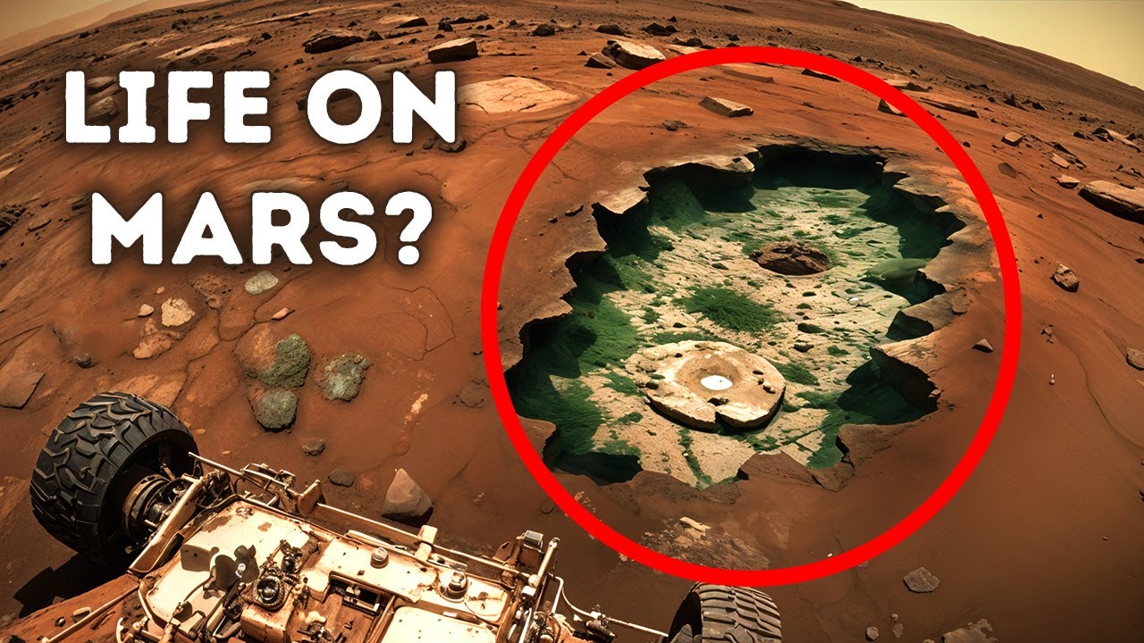NASA find possible sign of LIFE on Mars! - YouTube