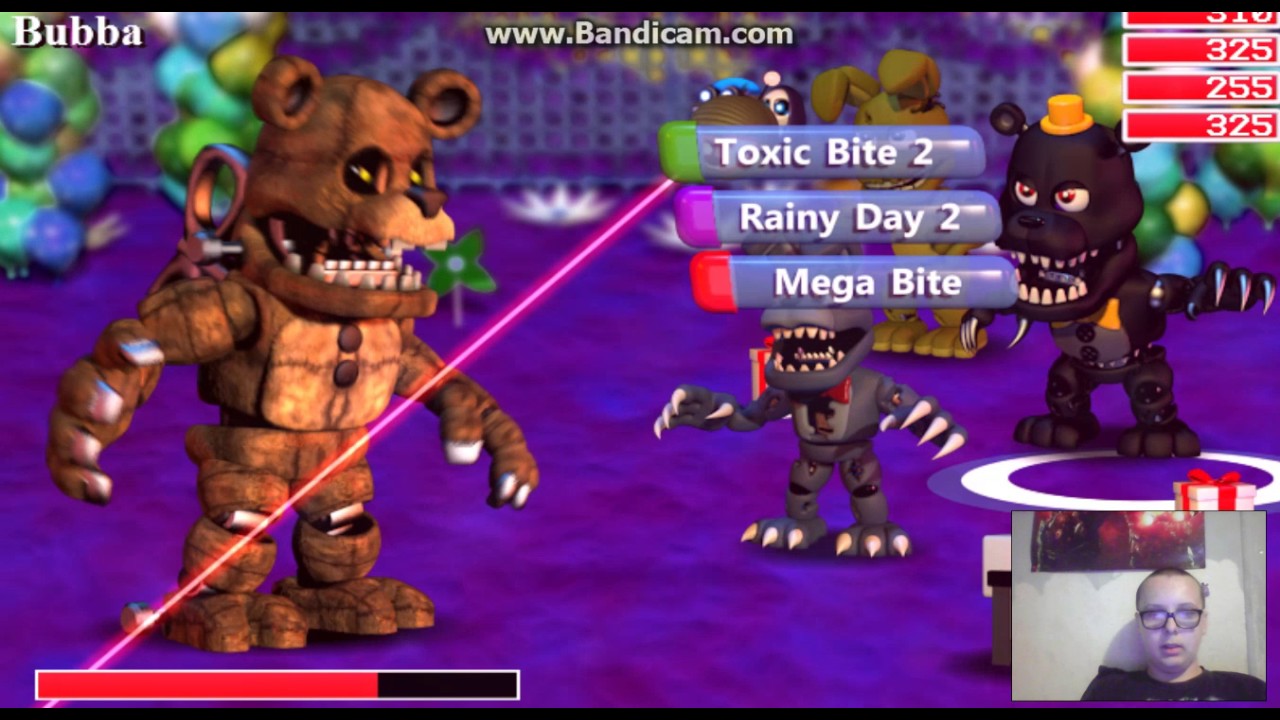 BUBBA+Secret Animatronic(fnaf world)PART 8) - YouTube