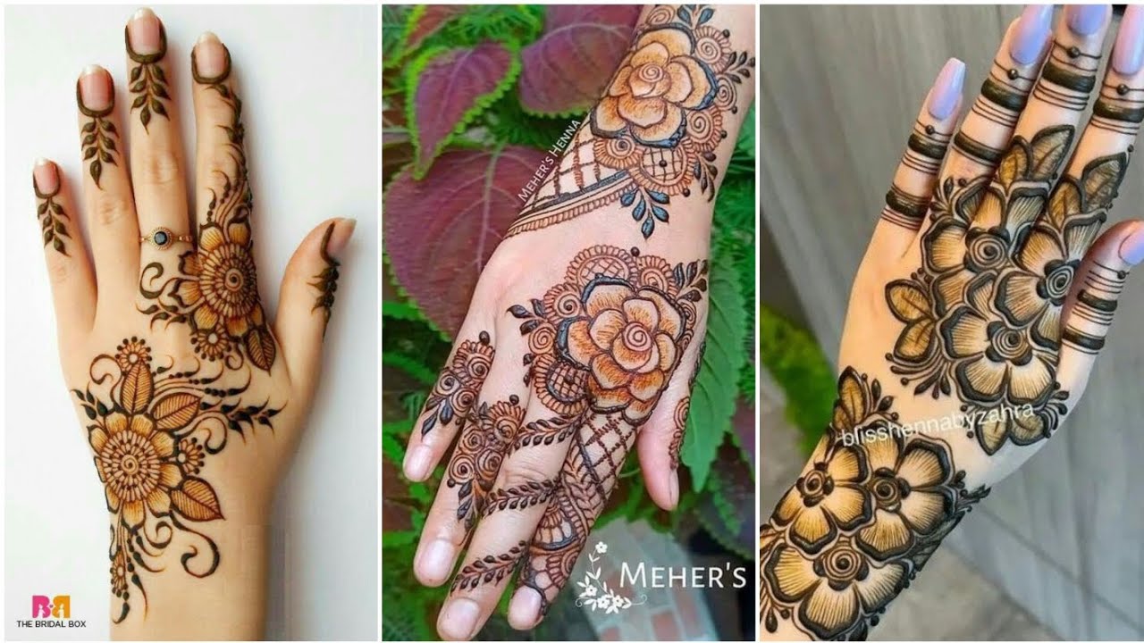 New mehndi ke designs| Stylish mehndi designs| bridal mehndi designs ...