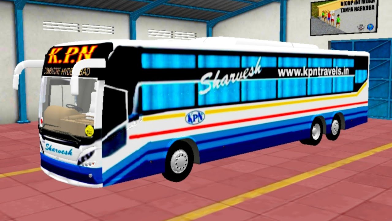 KPN Travels Volvo B11R MG Starz Bus | Bus Simulator Indonesia🚌 - YouTube