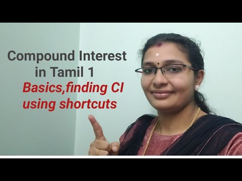 Compound Interest in Tamil 1|CI basics|Find CI using shortcuts - YouTube