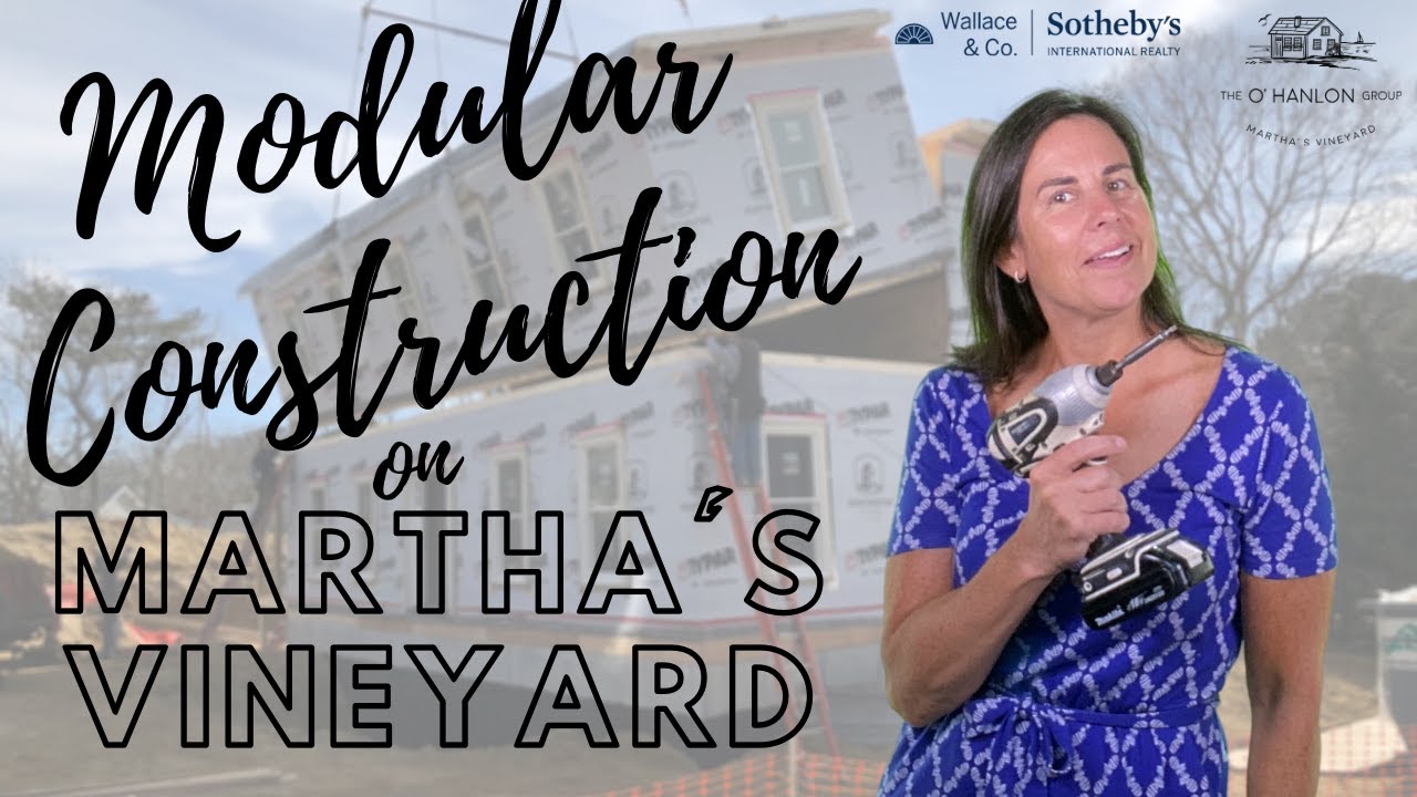 Modular Construction on Martha's Vineyard - YouTube