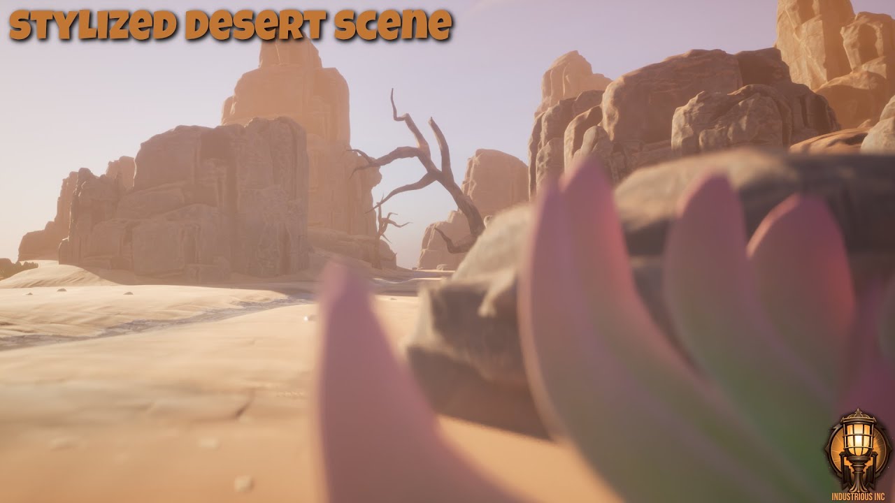 Stylized Desert Props - YouTube