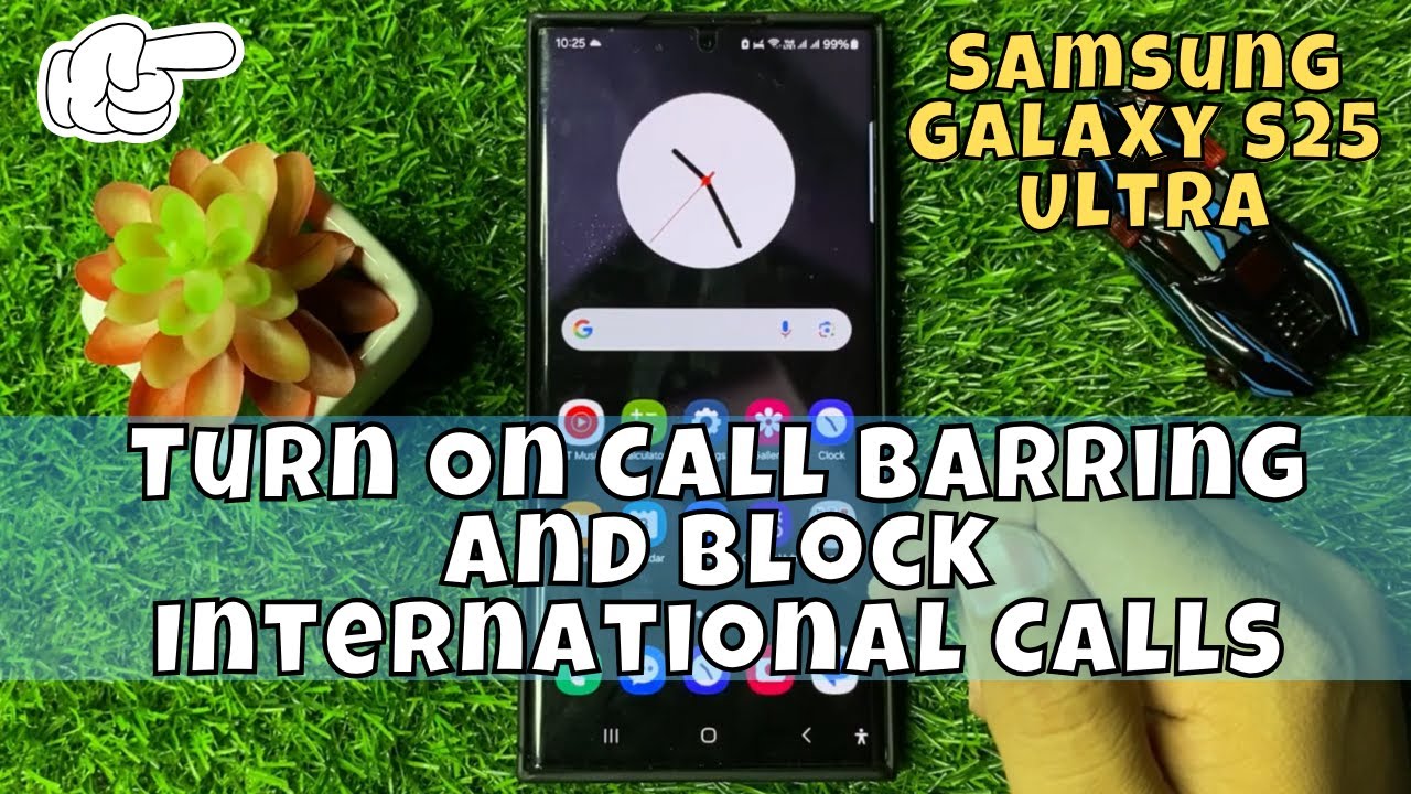 How to Turn On Call Barring and Block International Calls Samsung ...