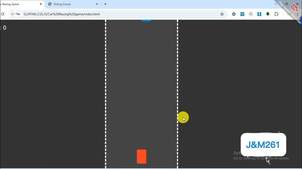 Build a Car Racing Game from Scratch with HTML, CSS & JavaScript 🚗💻 | Beginner Tutorial - YouTube
