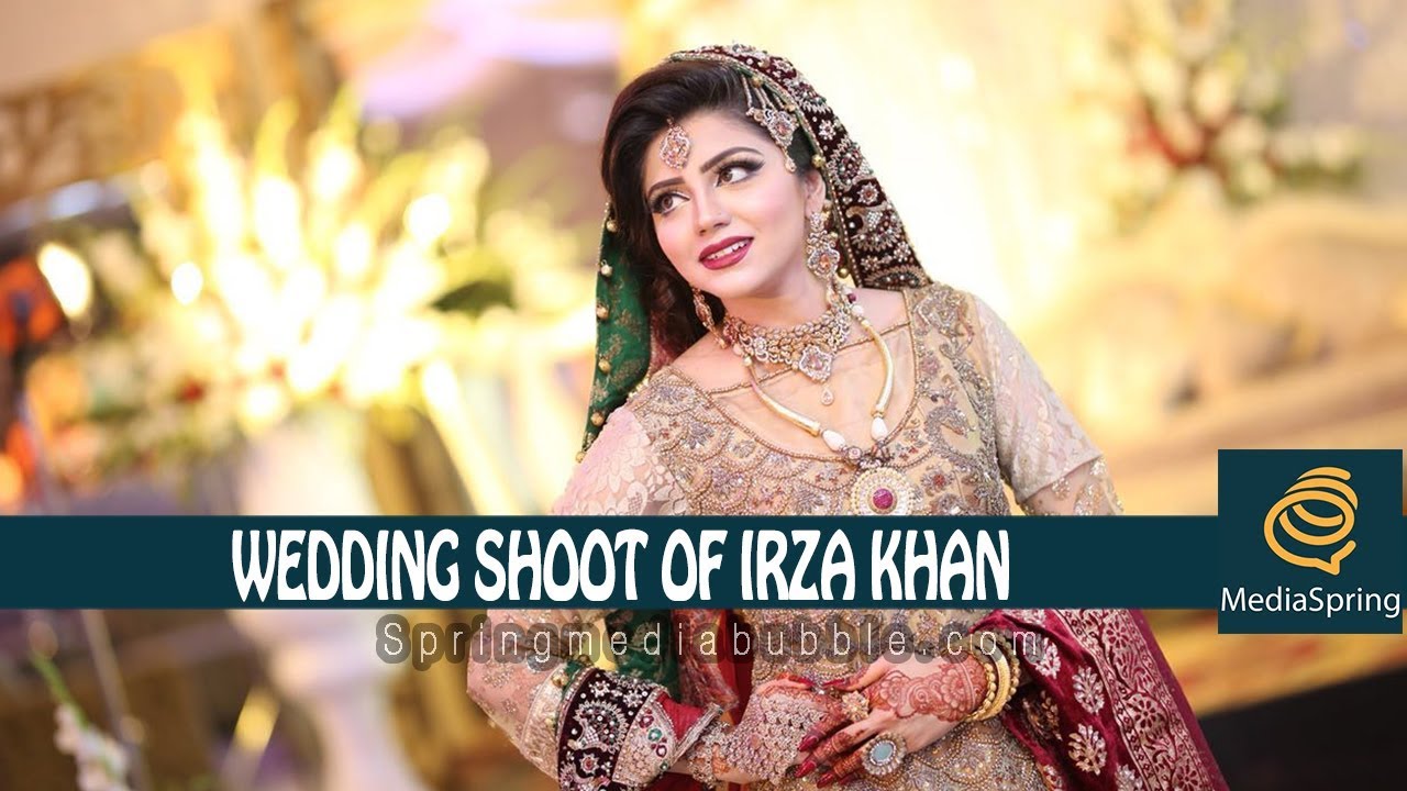 Wedding Photo Shoot of Irza Khan - YouTube