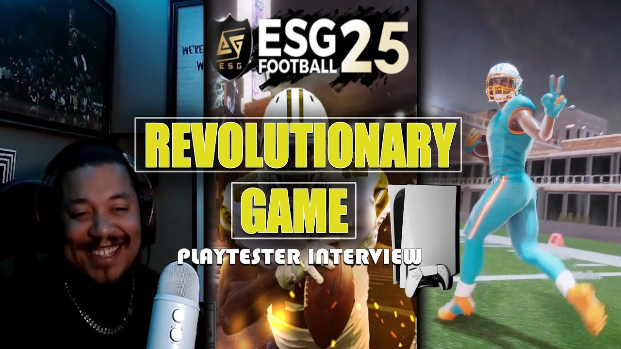 ESG Football 25: PS5 Beta Gameplay Changes and Details! - YouTube