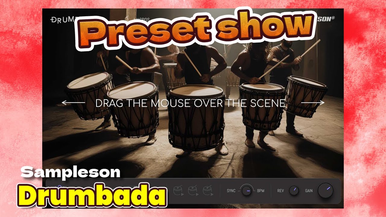 Sampleson Drumbada ️ 鳴らしてみた (No Talking Sound Check) - YouTube