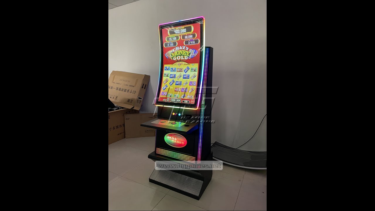USA Large Skill Slot Model Newest 43 Inch Curved Casino Gaming Machine ...