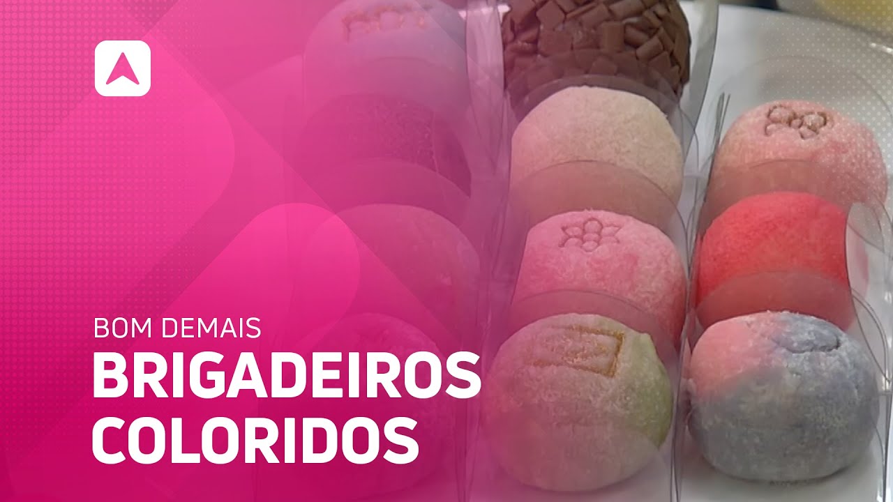 Receita brigadeiros coloridos - YouTube