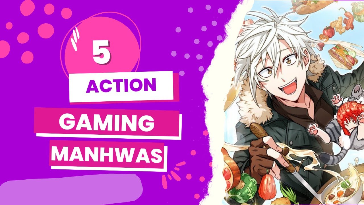 5 Action Gaming Manhwas🔥 (Part 1) - with Chapter Preview #kakaopage # ...