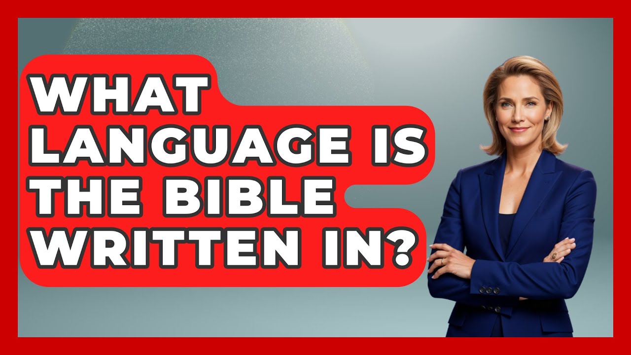 What Language Is The Bible Written In? - The Language Library - YouTube