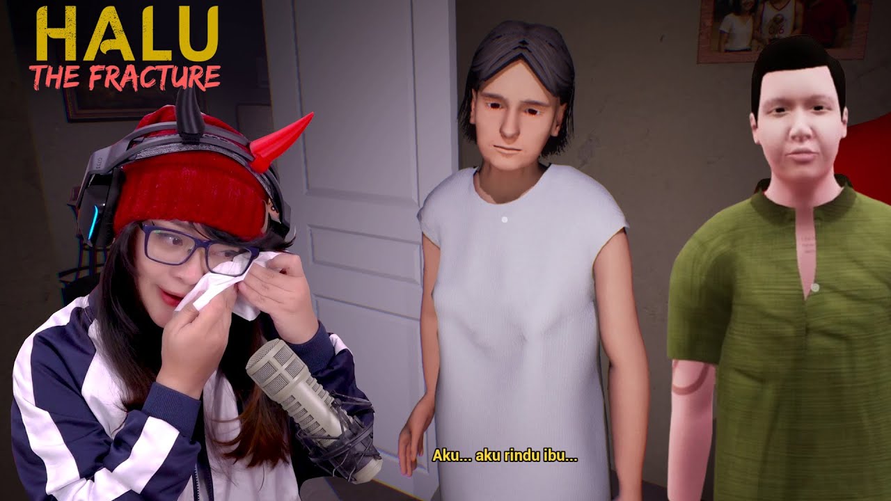 Ga nyangka game horror ini bikin aku nangis haru | Halu - The Fracture ...