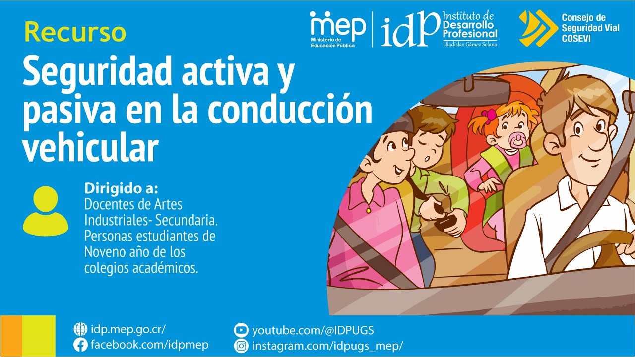 3. Seguridad activa y pasiva en la conducción vehicular. - YouTube