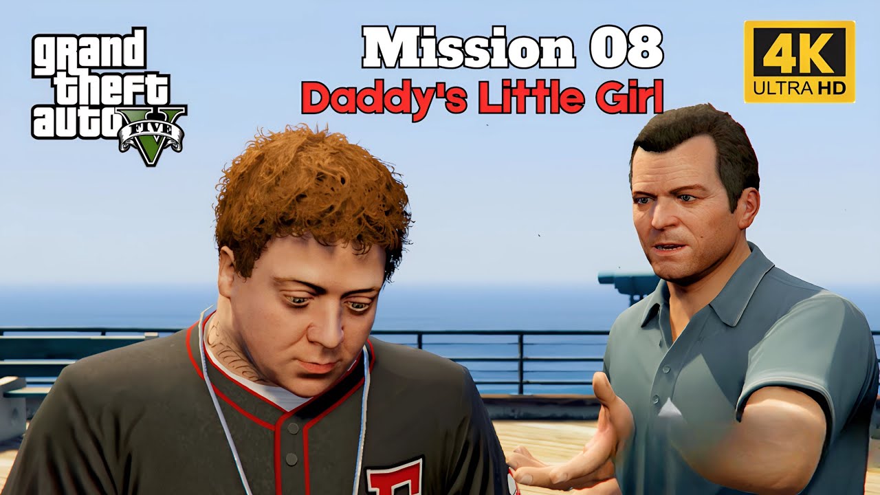 GTA V | Daddy's Little Girl | Mission 8 | Story Mode | - YouTube