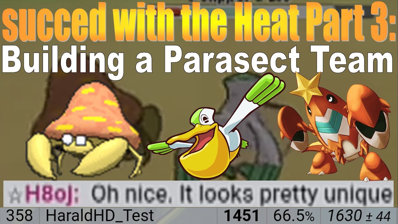 Building a Parasect Team! How to succed with the Heat part 3! BDSP VGC ...