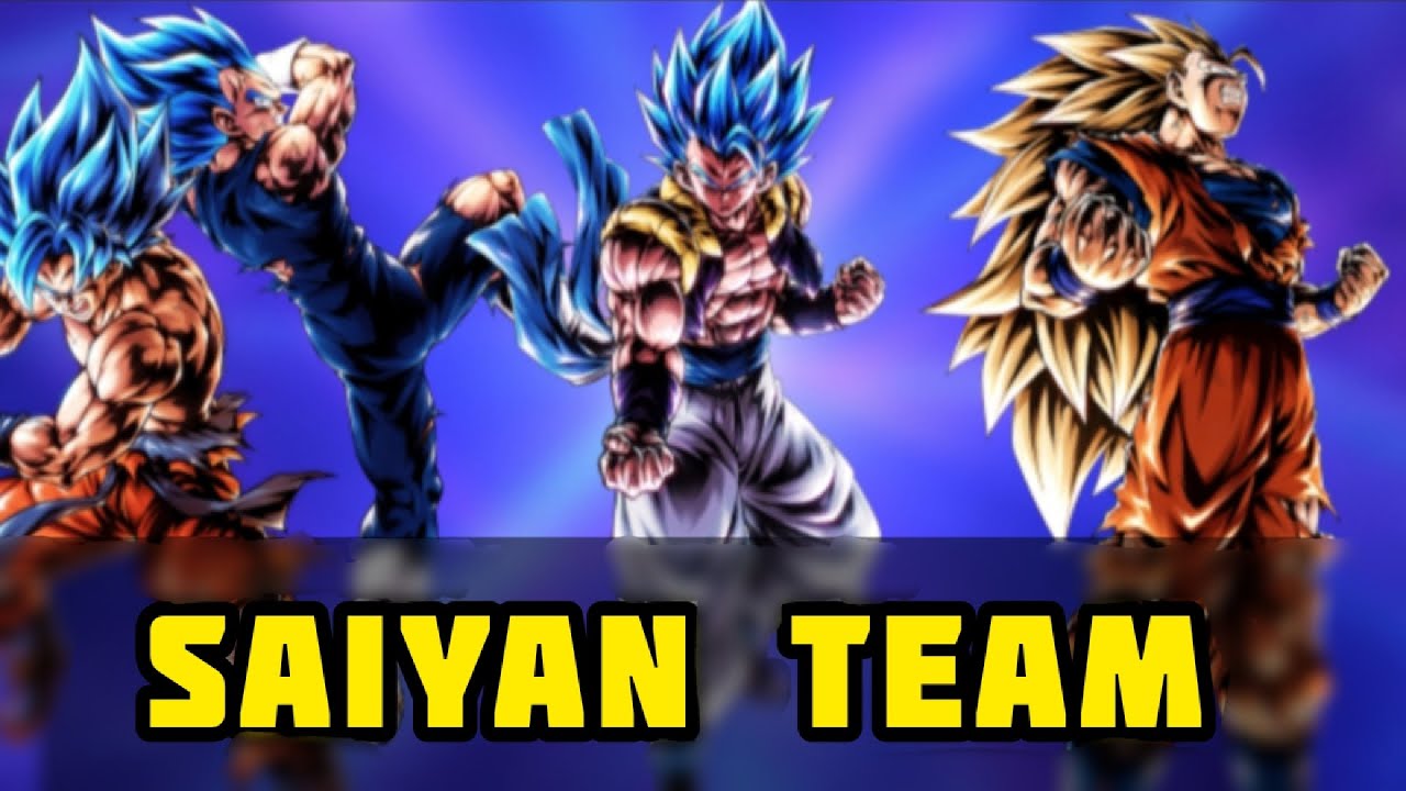 Playing with random Saiyan team in PvP [DB Legends] - YouTube