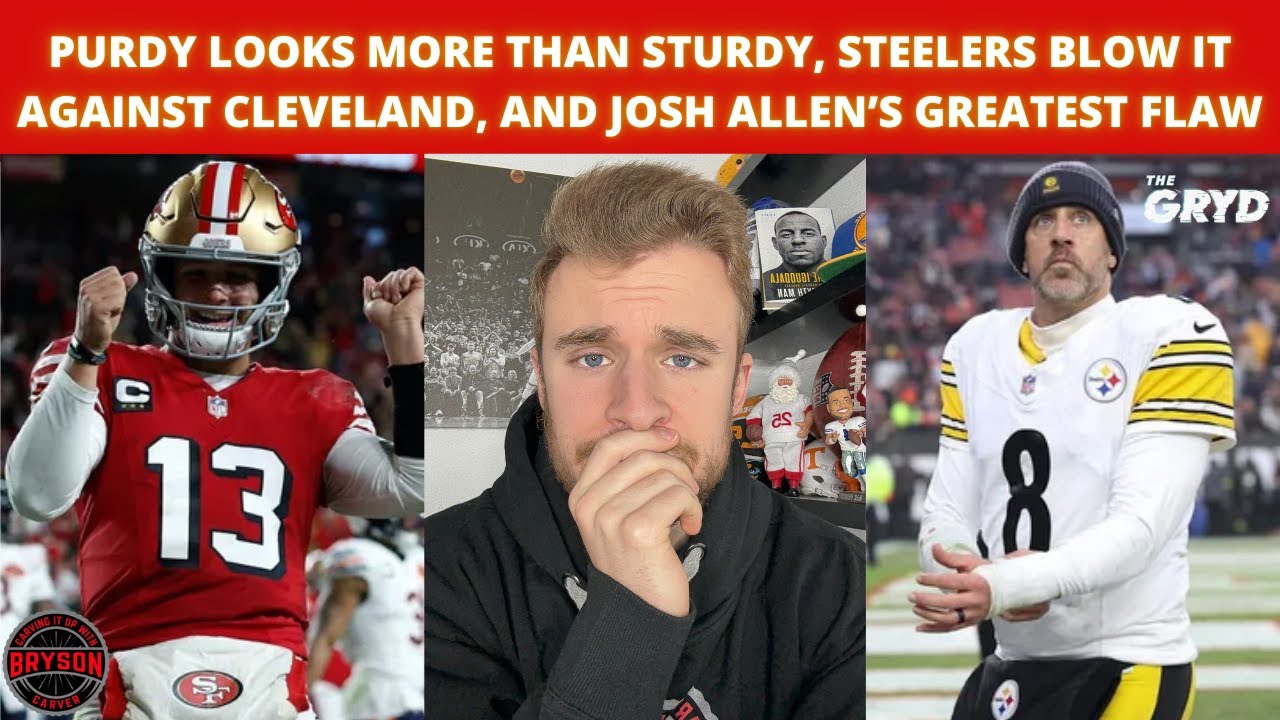 Purdy Looks More Than Sturdy, Steelers BLOW IT Against Cleveland, and ...