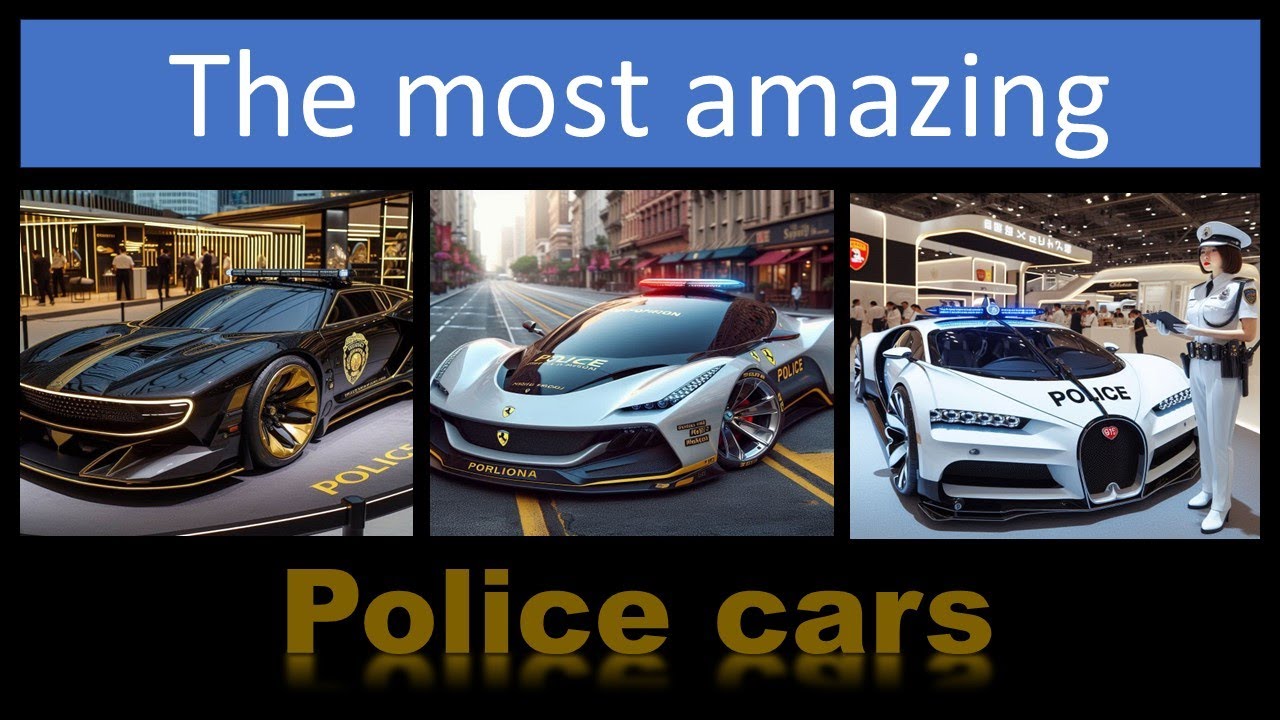 The most amazing police cars - YouTube