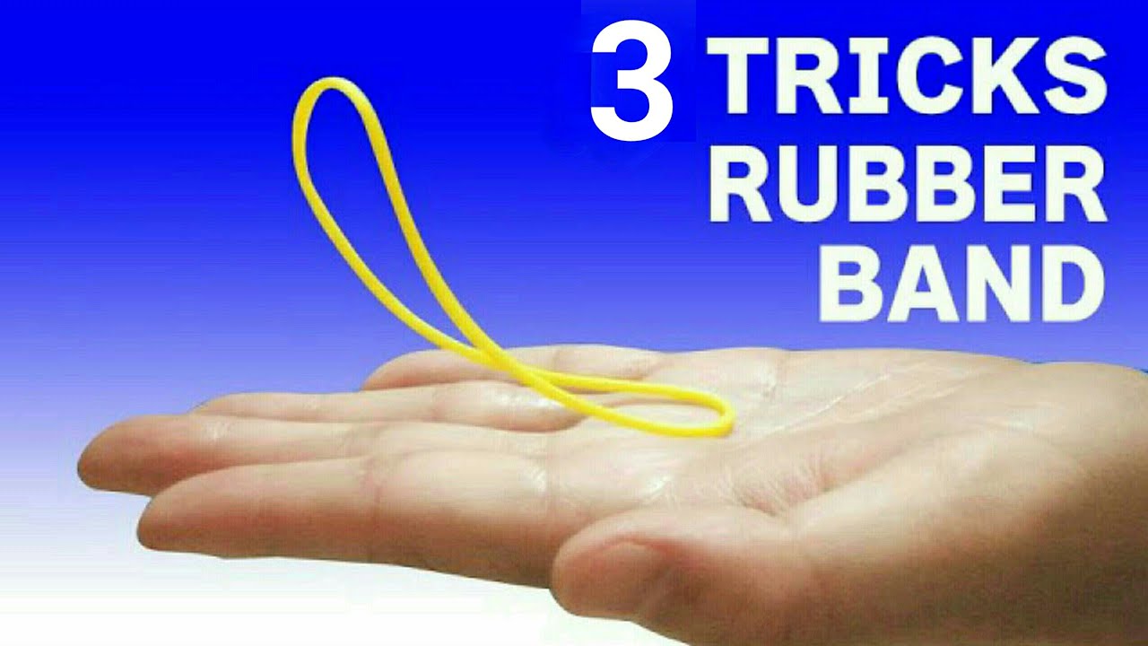 3 Rubber Band Magic You Don't Know - YouTube