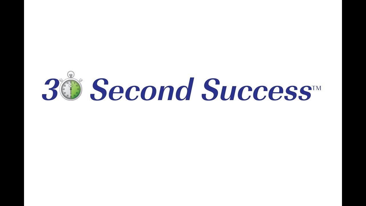 30 Second Success - How it's done! - YouTube