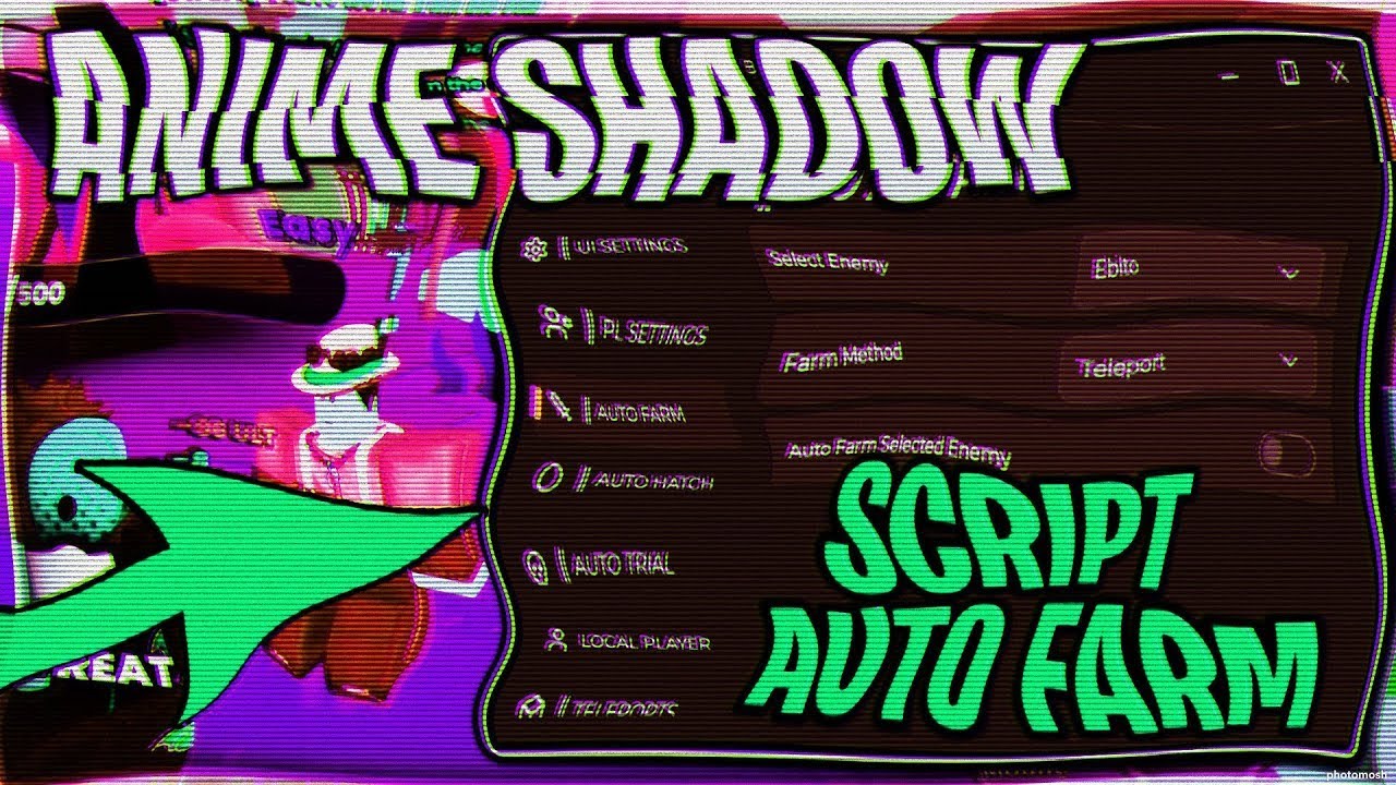 Anime Shadow Script Hack | Auto Farm, Auto Open Stars & MORE! - YouTube