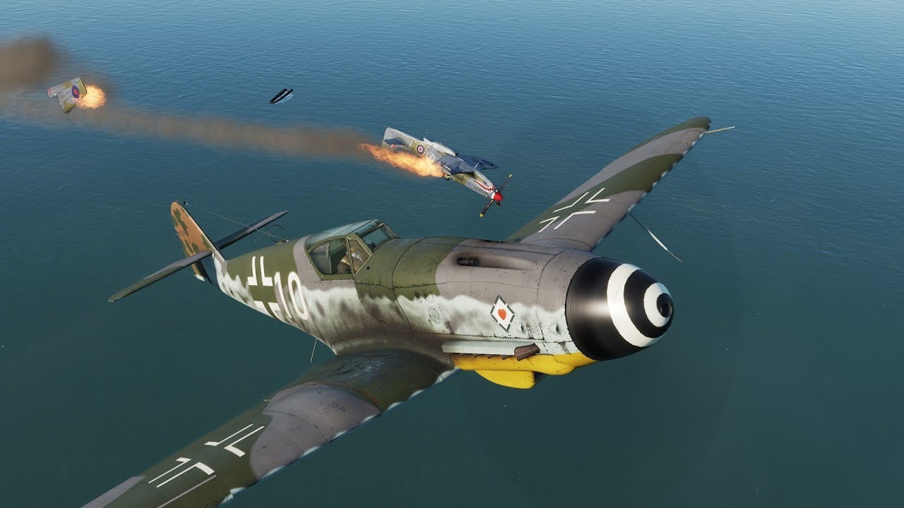 DCS 2.5: Bf 109K4 - 8 Kills in a flight - - YouTube