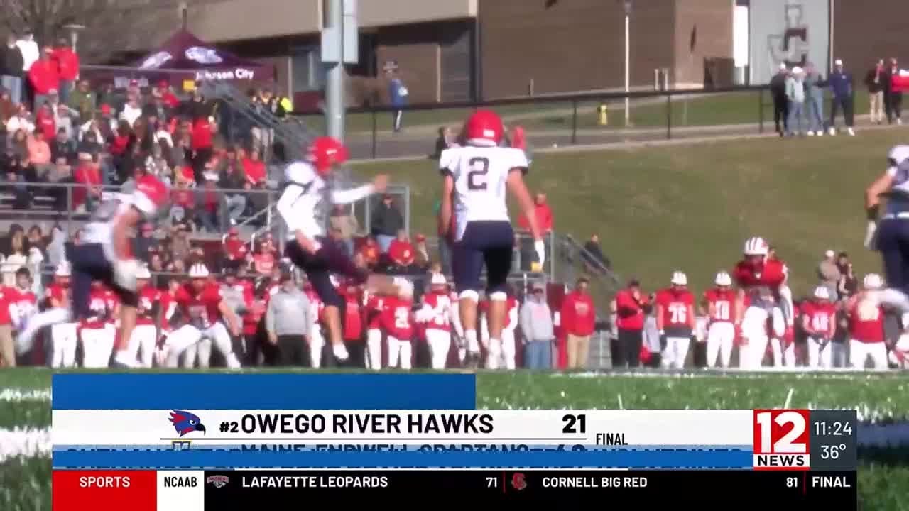 Chenango Forks Blue Devils vs. Waverly Wolverines - Section IV Class C ...