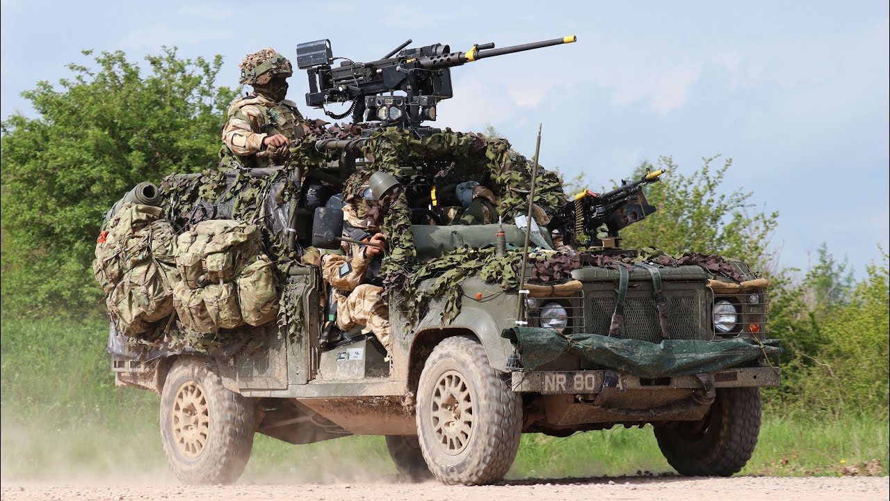 British Army - Air Assault forces on Exercise. - YouTube