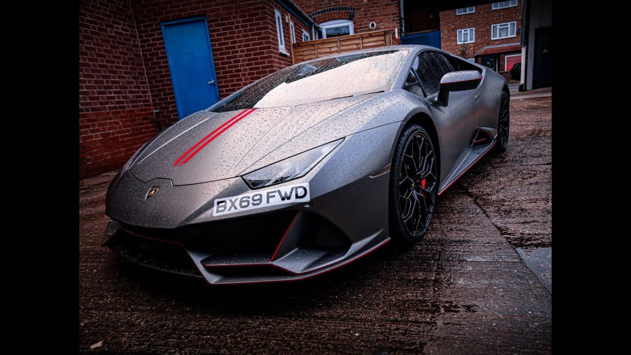 LAMBORGHINI HURRACAN TRANSFORMATION. WINDOW TINTS, CUSTOM GRAPHICS ...